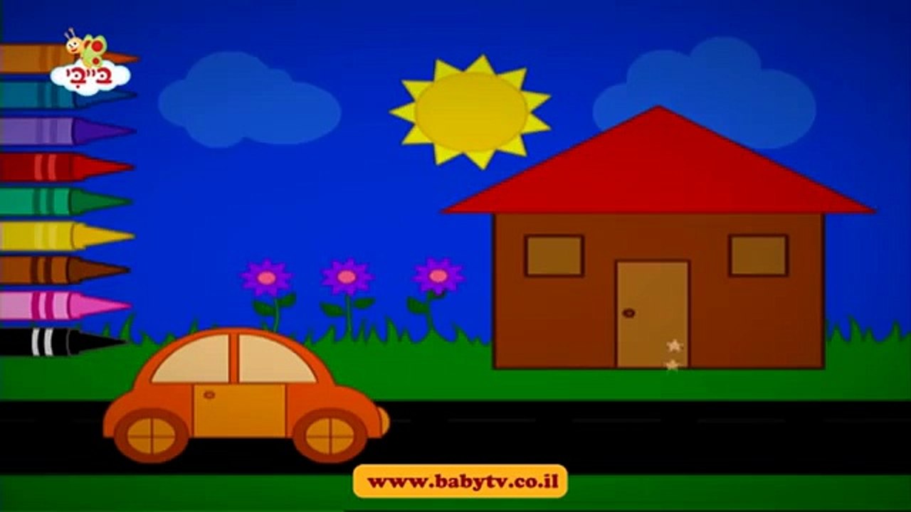 BabyTV Israel Louies world Colors (english) - Dailymotion Video