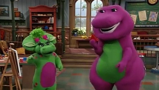 Barney: Painting Shapes - Dailymotion Video