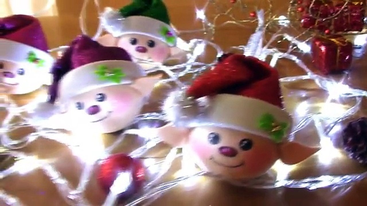 DIY Christmas crafts: ELF (Christmas ornaments) - Innova Crafts - video ...