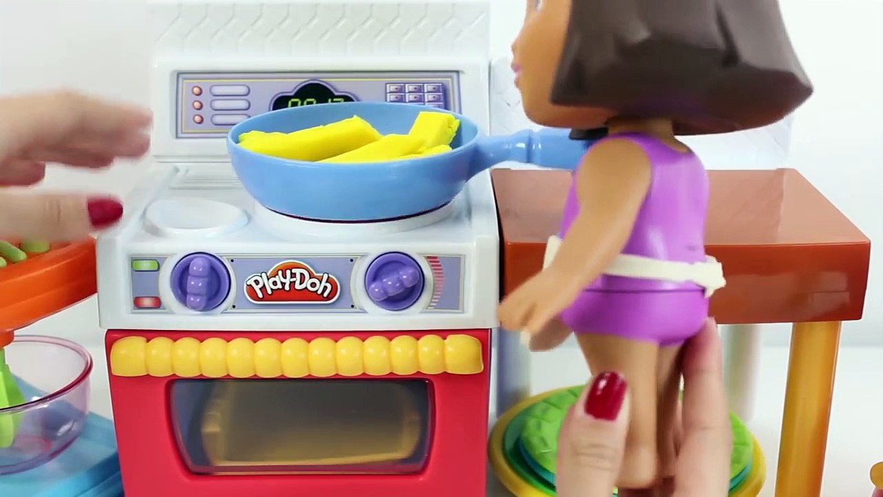 Dora The Explorer Play Dough Kitchen Set Play Doh Cooking Play Set ...