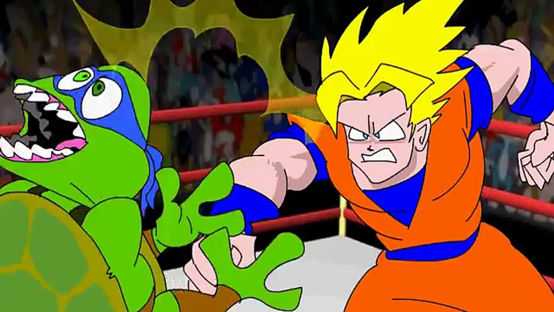 Goku Vs Turtles