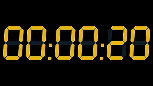 24h Digital CLOCK 00-00-00 - 23-59-59 - Dailymotion Video