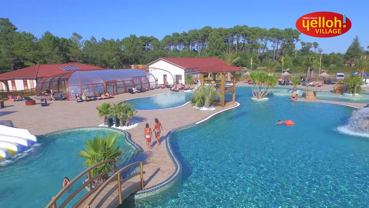 Camping Yelloh! Village Au Lac de Biscarrosse à Parentis en Born - Landes - Aquitaine - Vidéo ...