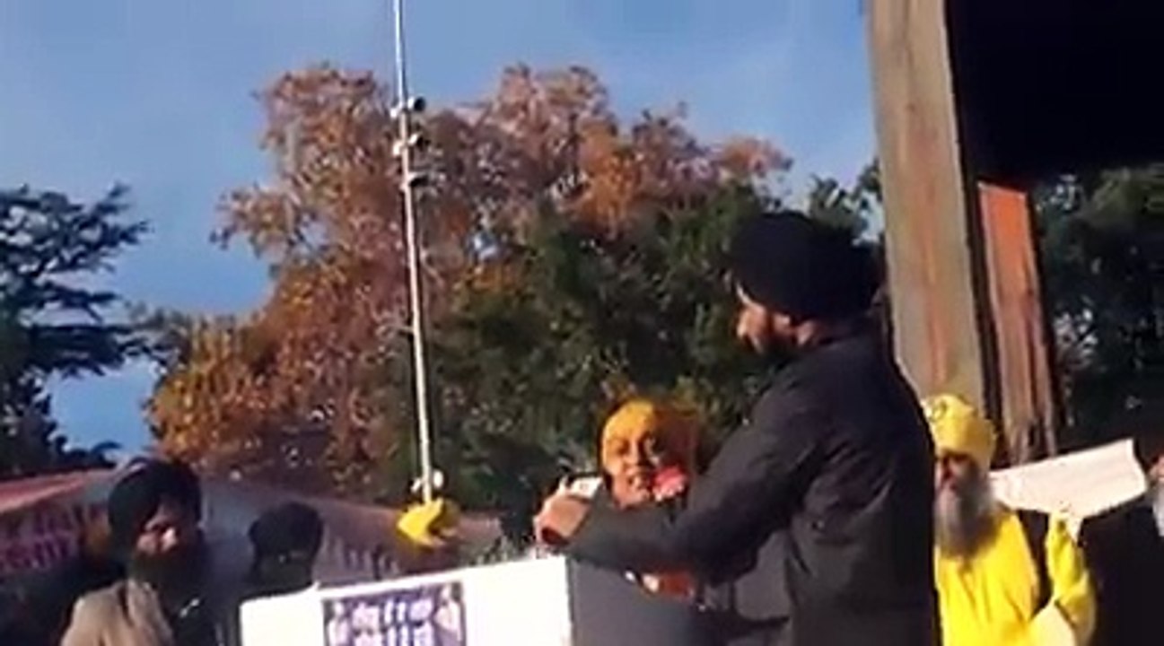 Fiery Speech by Sikh Bibi - video Dailymotion