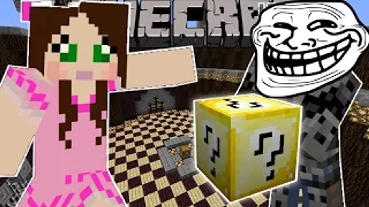 PopularMMOs Minecraft: MOB ARMOR - Pat and Jen Lucky Block Mod Gaming ...