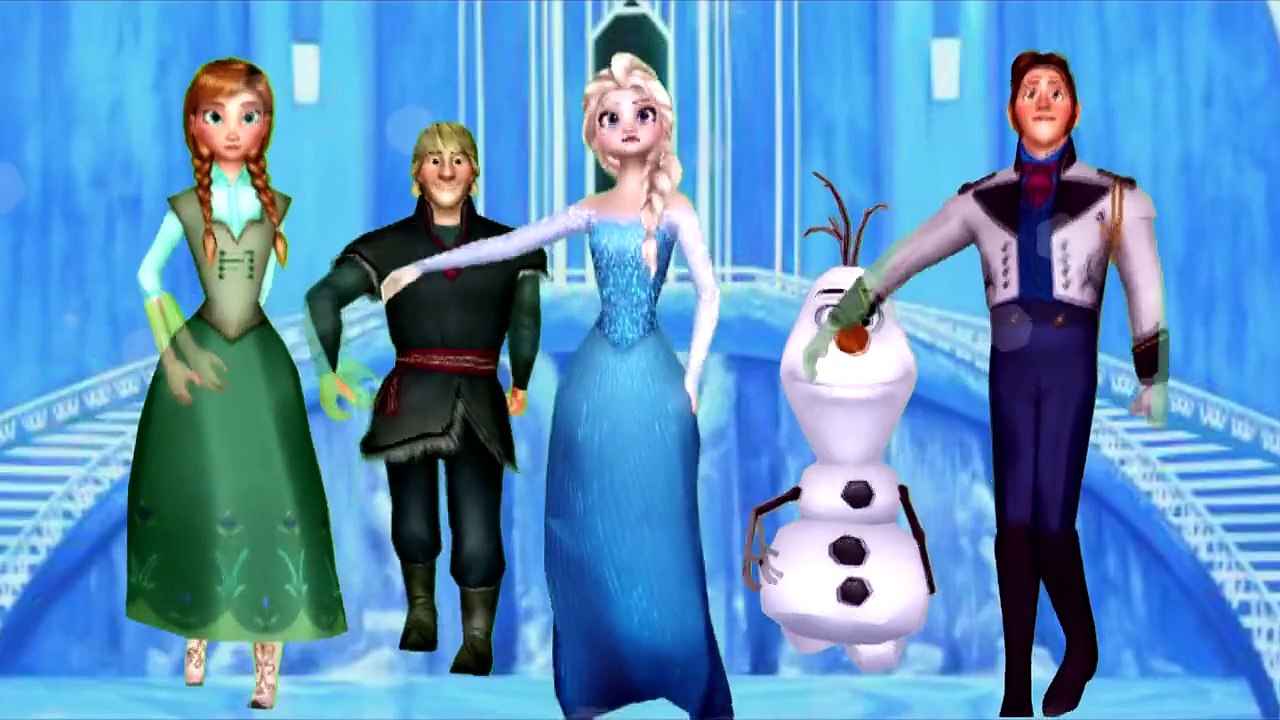 Frozen Super Finger Family 3d - Elsa and Anna Finger Family - Video ...