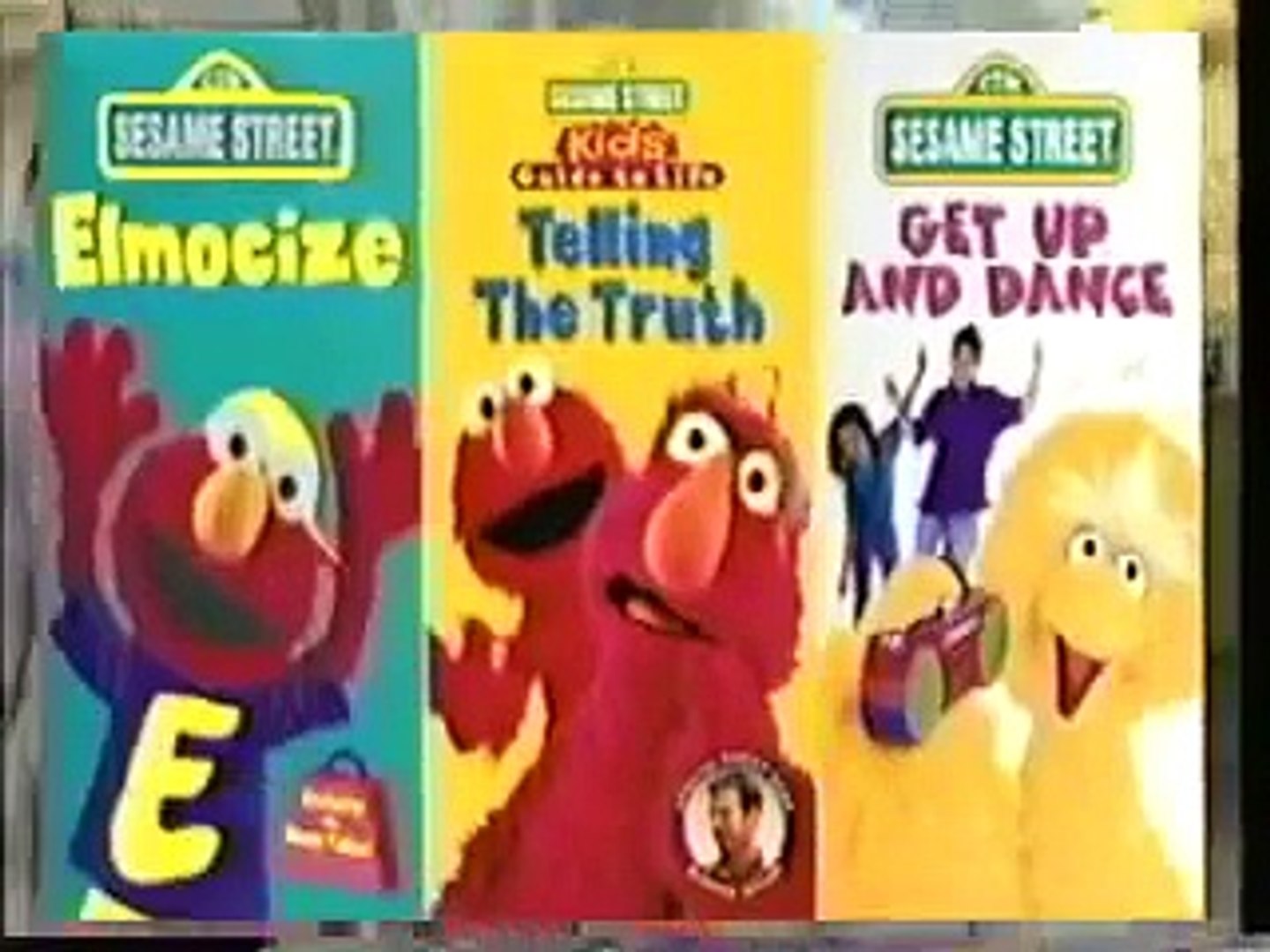 Sesame Street Vhs Closing CinderElmo VHS Tape Used Sesame Street Slip