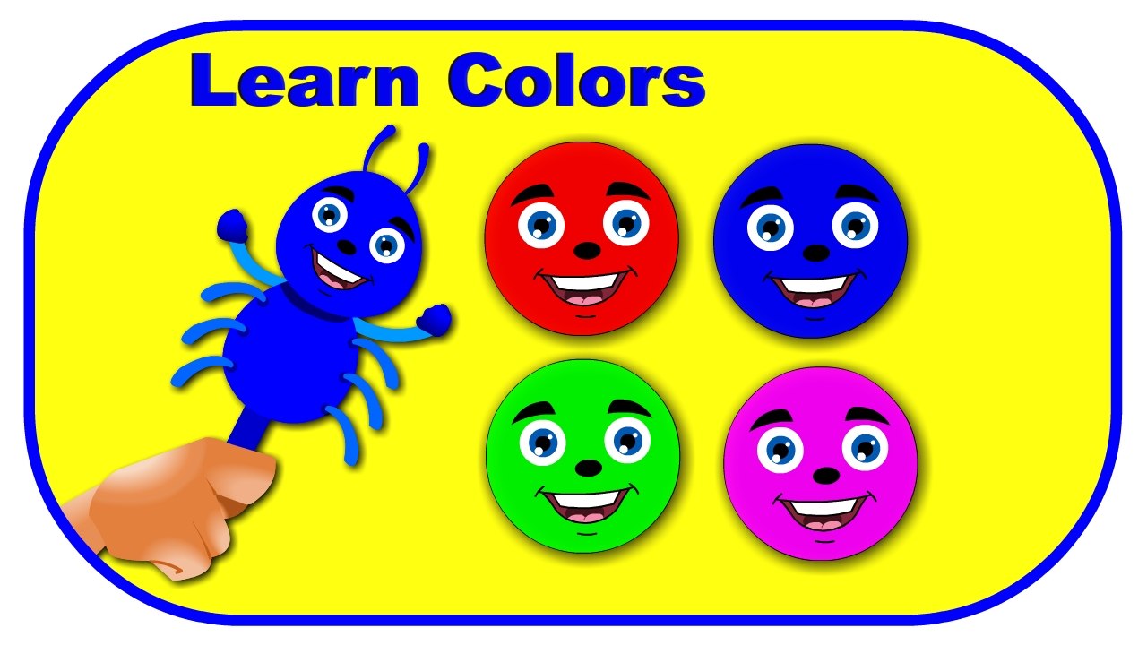 Learn Colors, Teach Colours, Baby Toddler Preschool Learn Videos ...