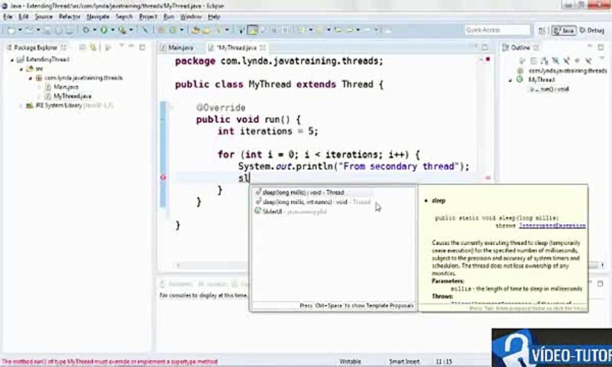 Advanced Java Programming Tutorial [ COMPLETE TRAINING ]_clip33 - video ...