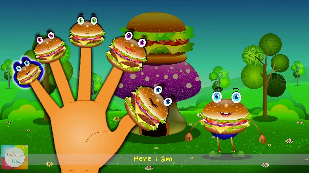 Burger Finger Family And Many More Finger Family Collection - video ...