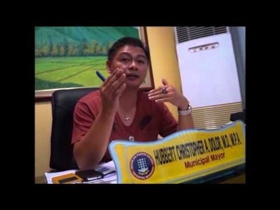 Puerto Galera Mayor Hubbert Dolor Interview Part 2 of 4 - video Dailymotion