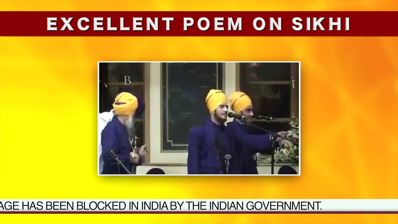 Excellent Poem on Sikhi - video Dailymotion