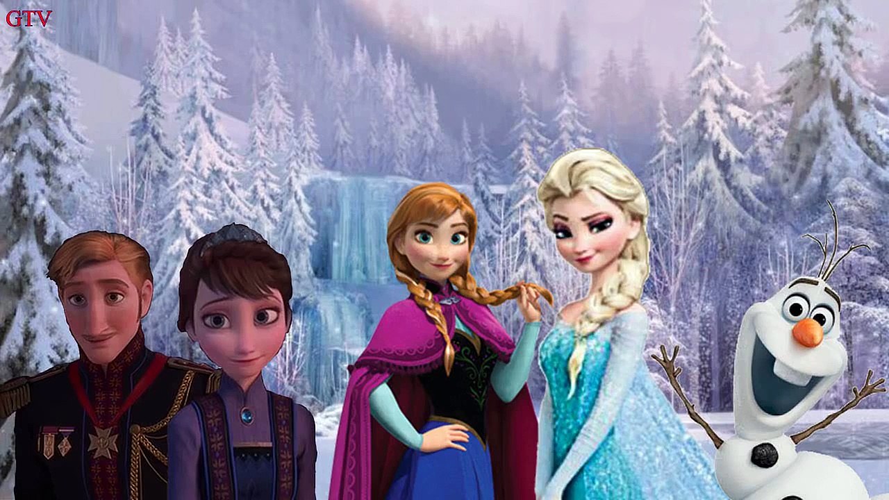 Frozen Finger Family Song Disney Nursery Rhymes | Frozen Songs Cartoon ...