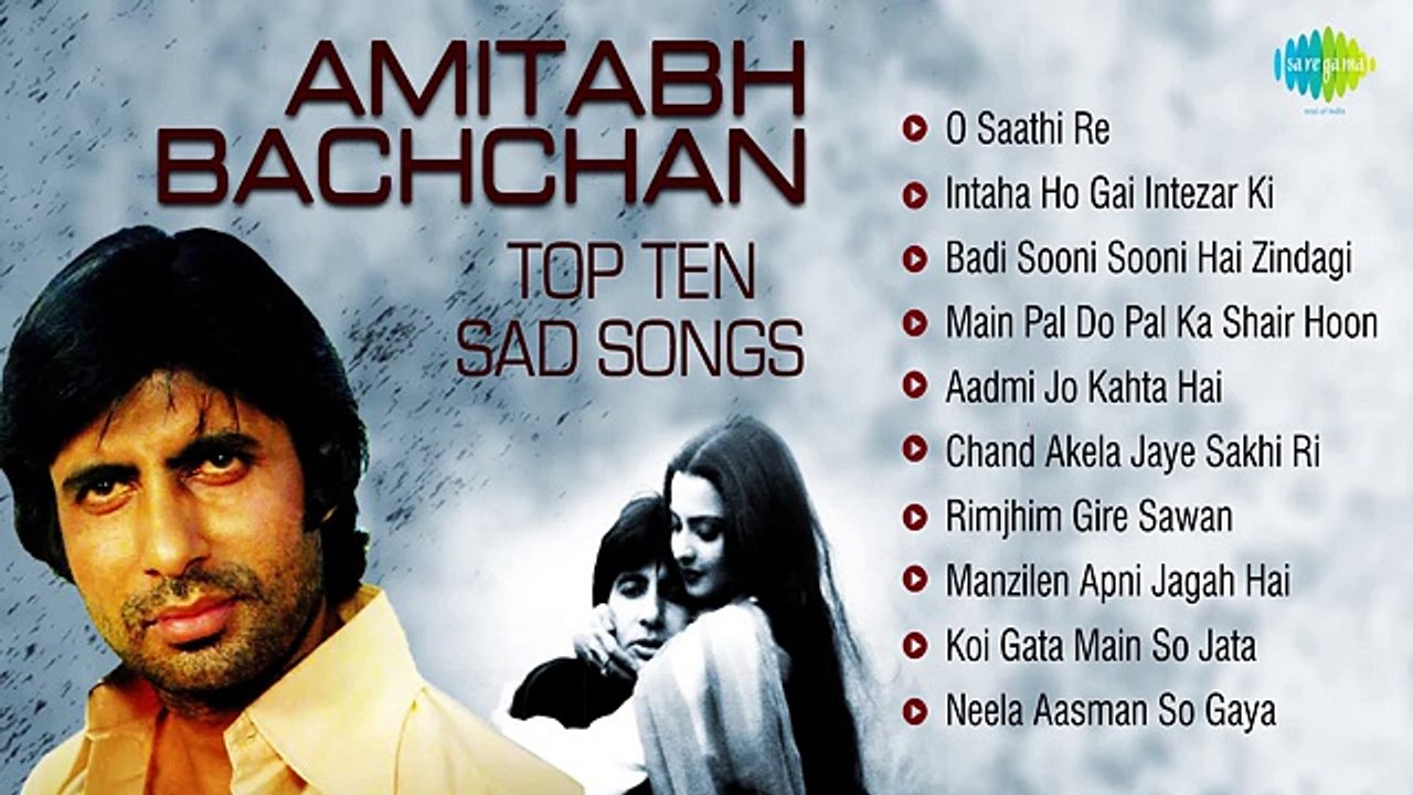 Super-Hit Sad Songs of Amitabh Bachchan - Evergreen Hits - Audio ...