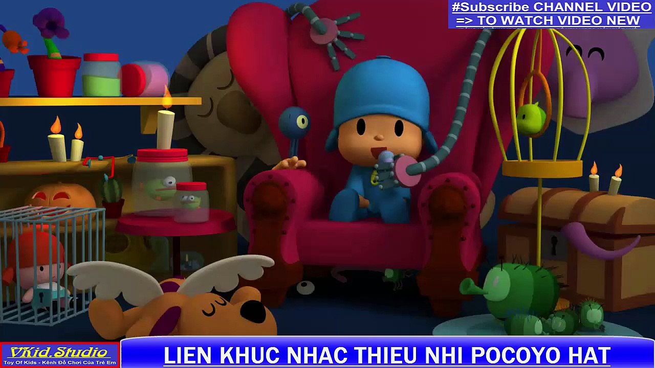 LIEN KHUC NHAC THIEU NHI phần 6 - Pocoyo hát BA THUONG CON l Learn ...
