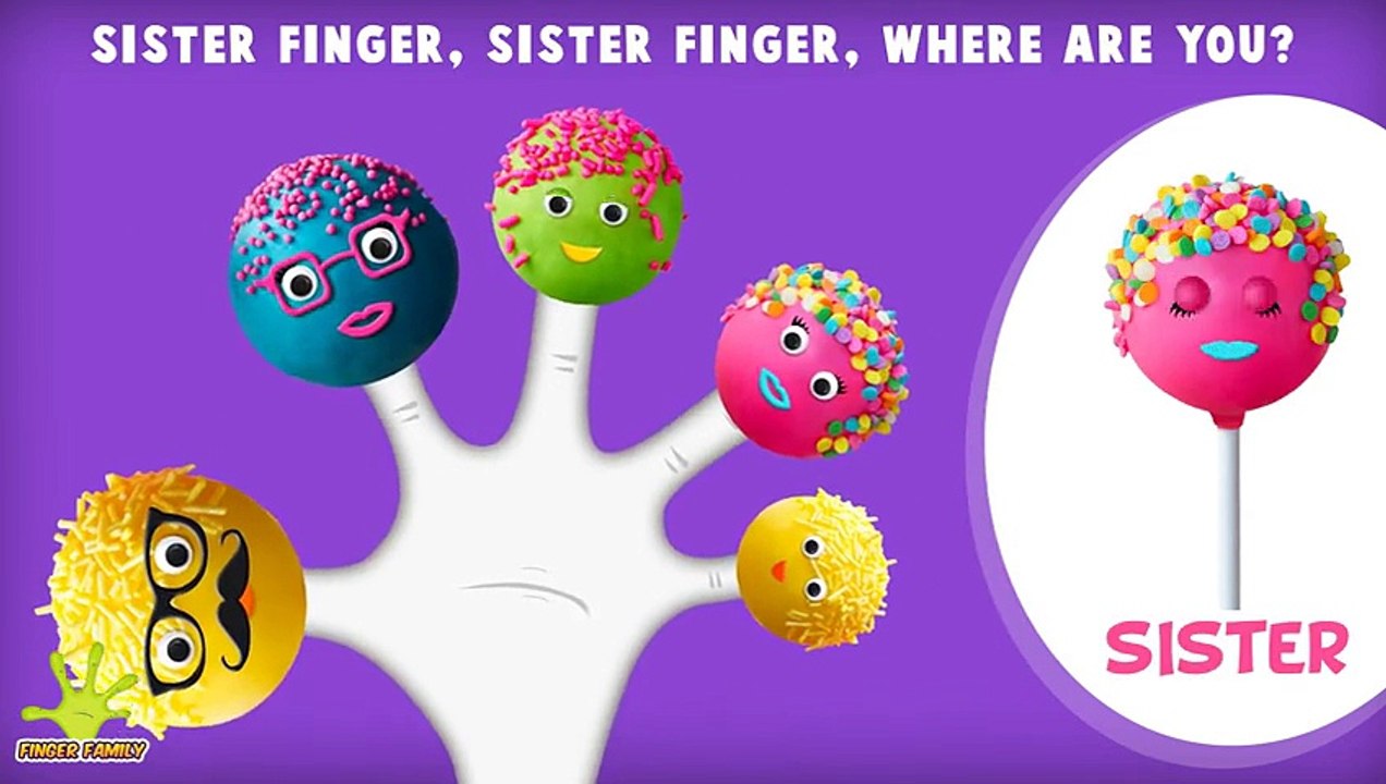 Cake Pop Finger Family Collection - Top 10 Finger Family Collection ...