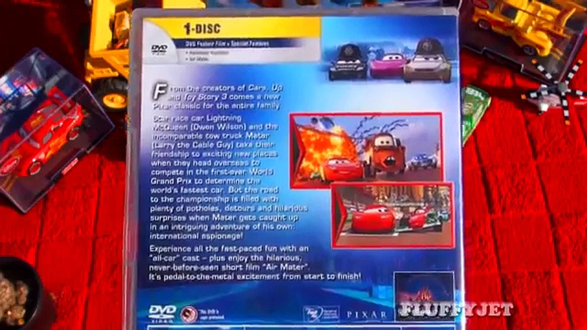 Cars 2 Blu Ray 3d