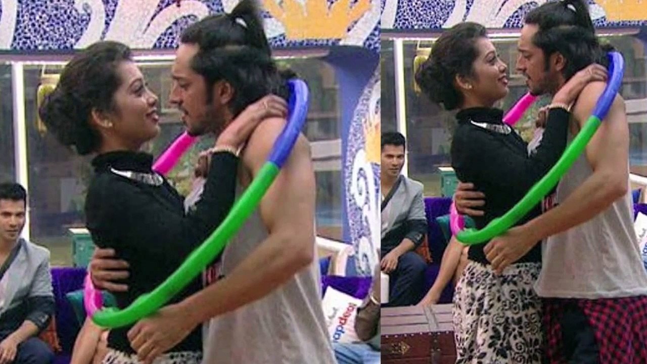 Bigg Boss 9 Digangana Suryavanshi And Rishabh Sinha Hot Romance - video ...