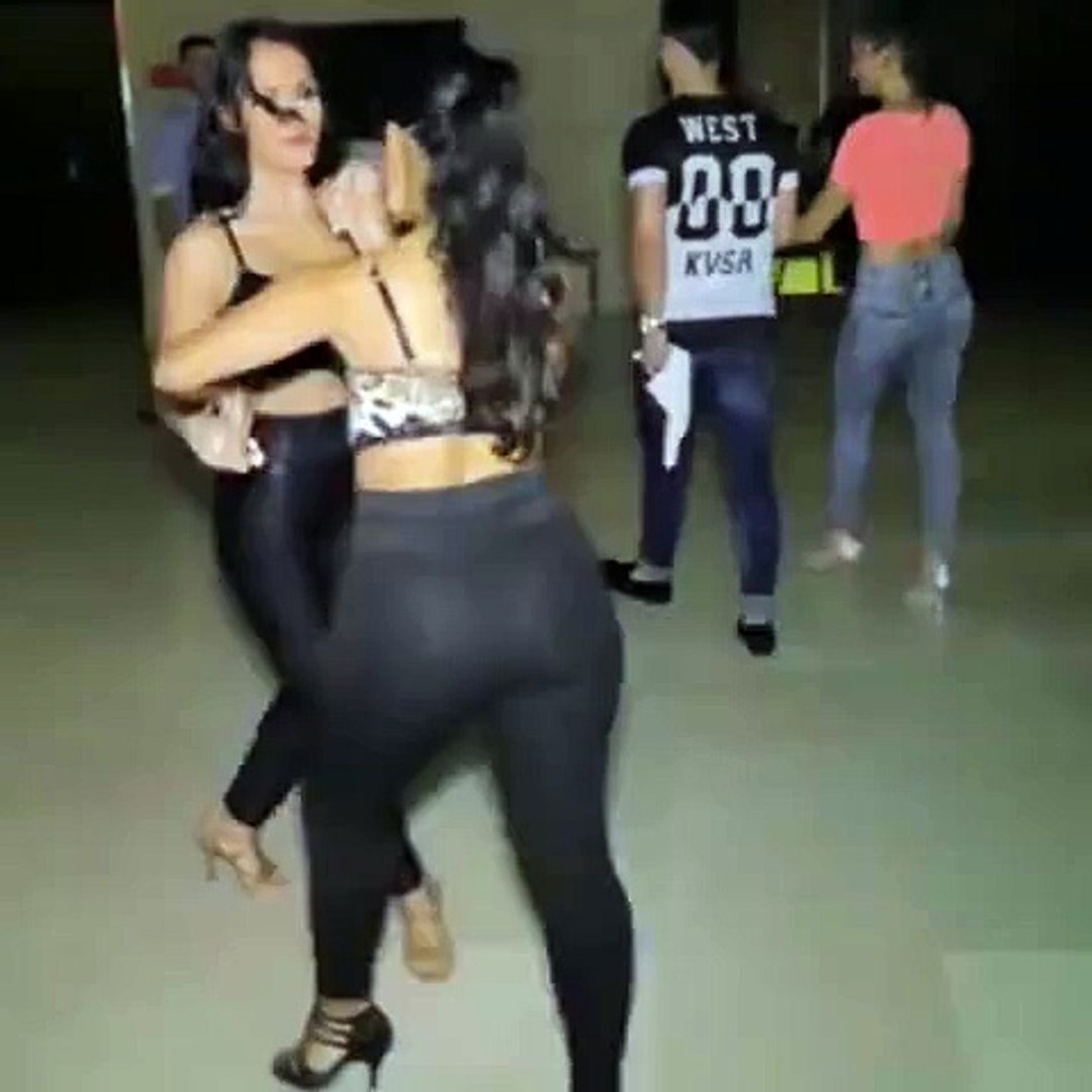 Two Women Dancing Tight