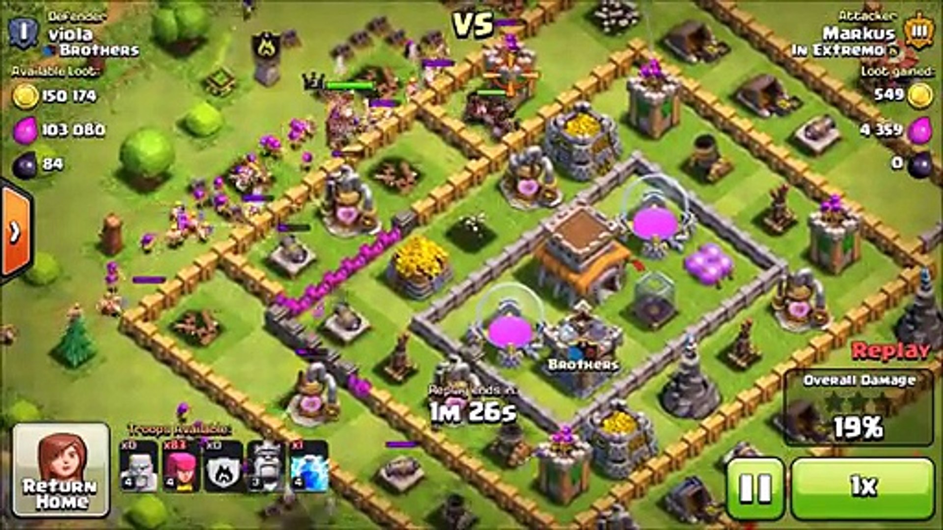 Clash Of Clans Level 7 Town Hall Farming