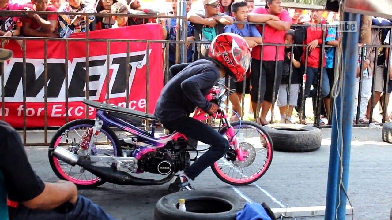 Indonesian Drag Bike CARUBAN 2015 Full Race - video Dailymotion
