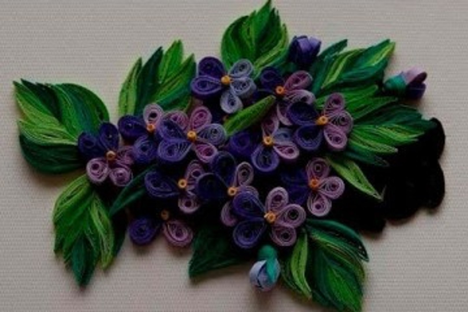 Quilling Flowers Using Comb Tutorial