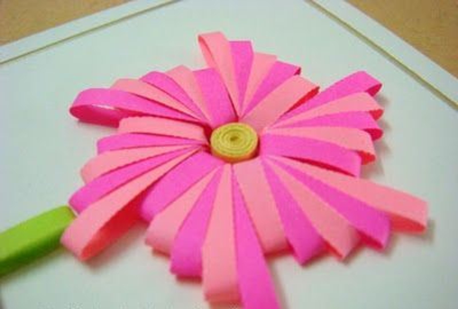 Quilling Flowers Using Comb Tutorial Quilling Combing Technique