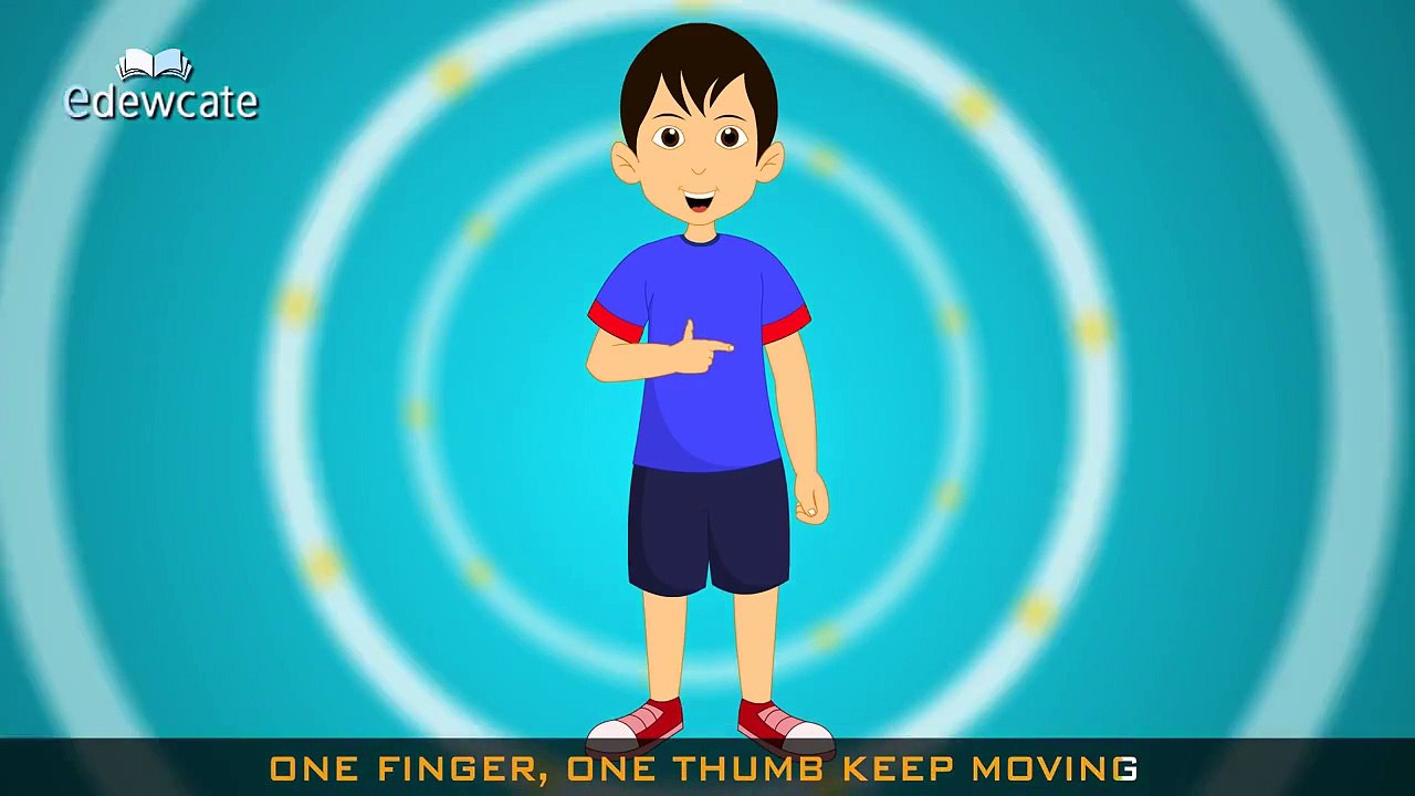 Finger Family Rhymes | One Finger One Thumb Keep Moving - Dailymotion Video
