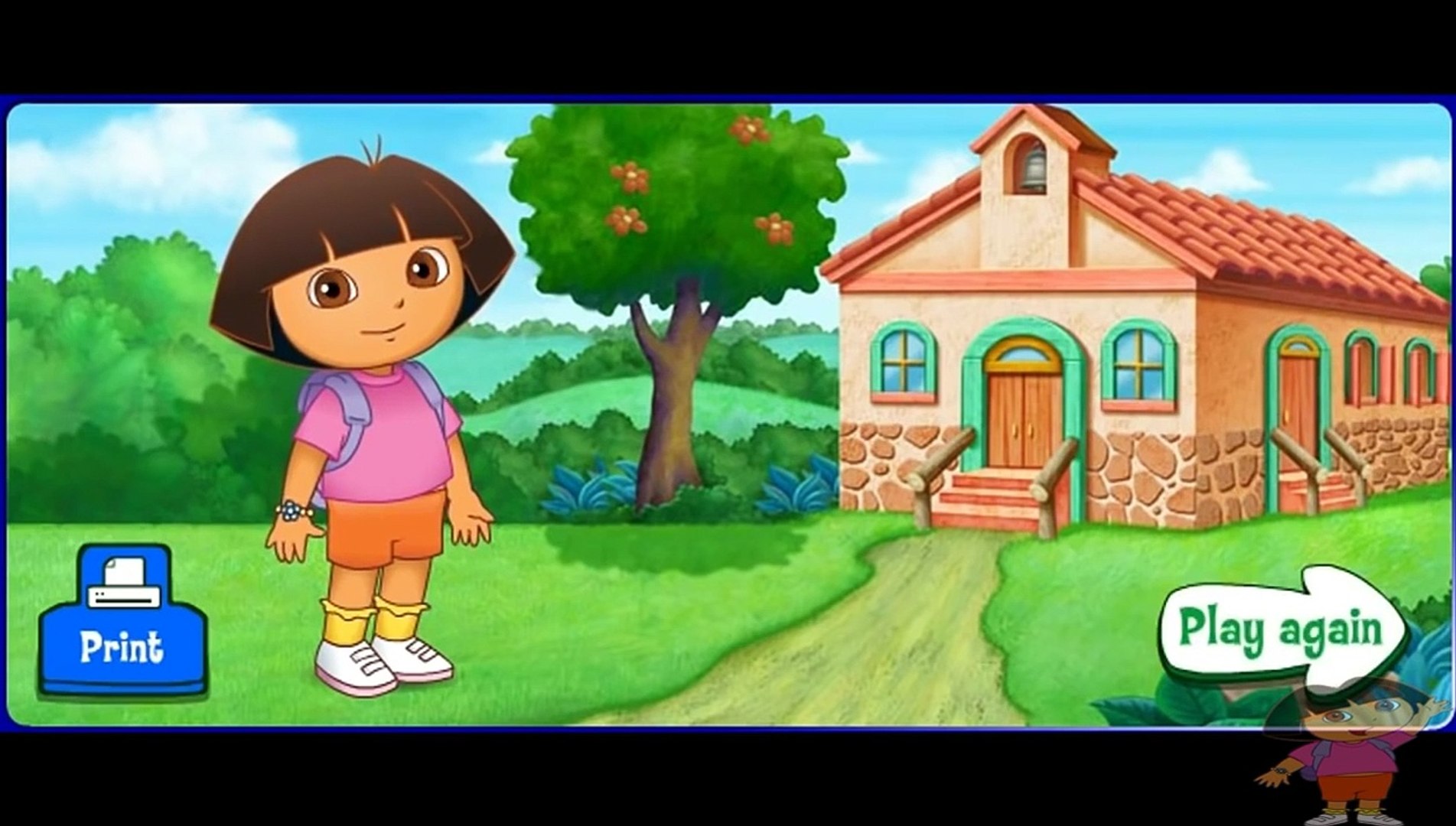 Dora A Exploradora Casa Da Vovo Lençol Duplo Vintage Dora The