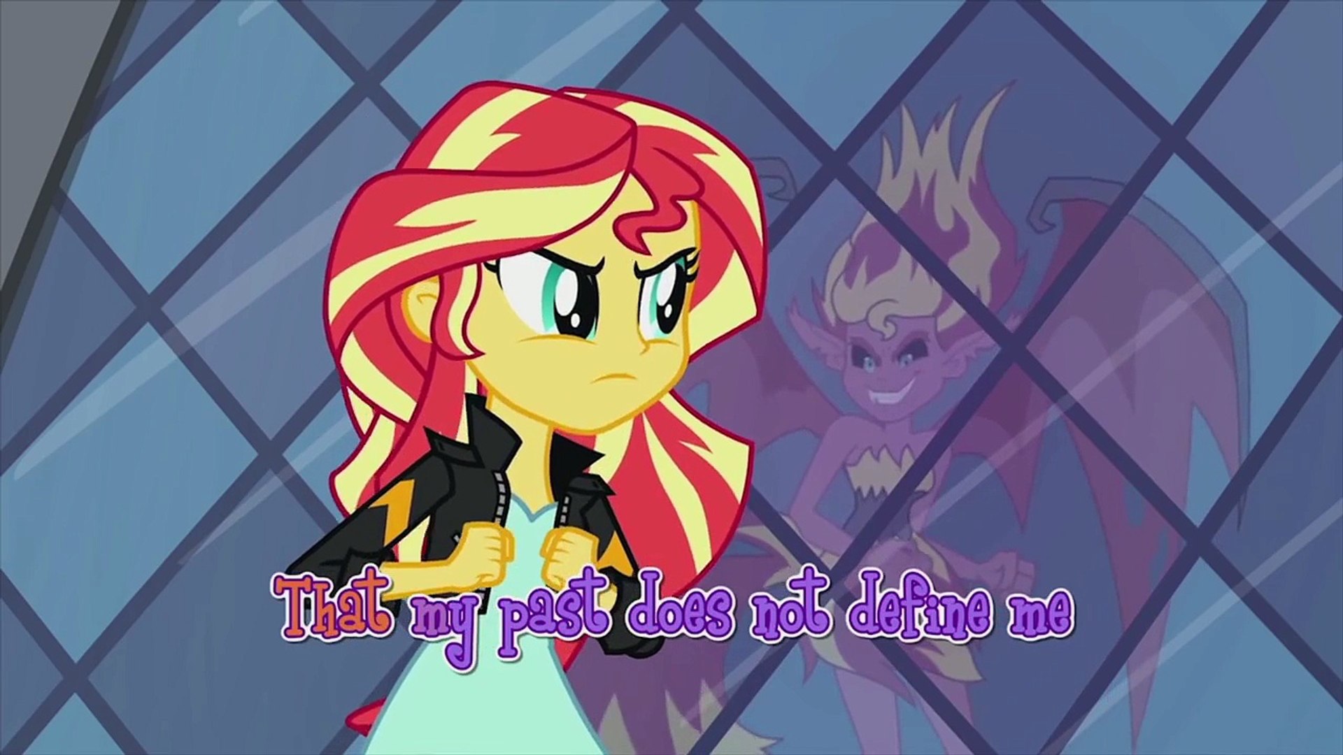 Mlp Rainbow Rocks Sunset Shimmer Singing