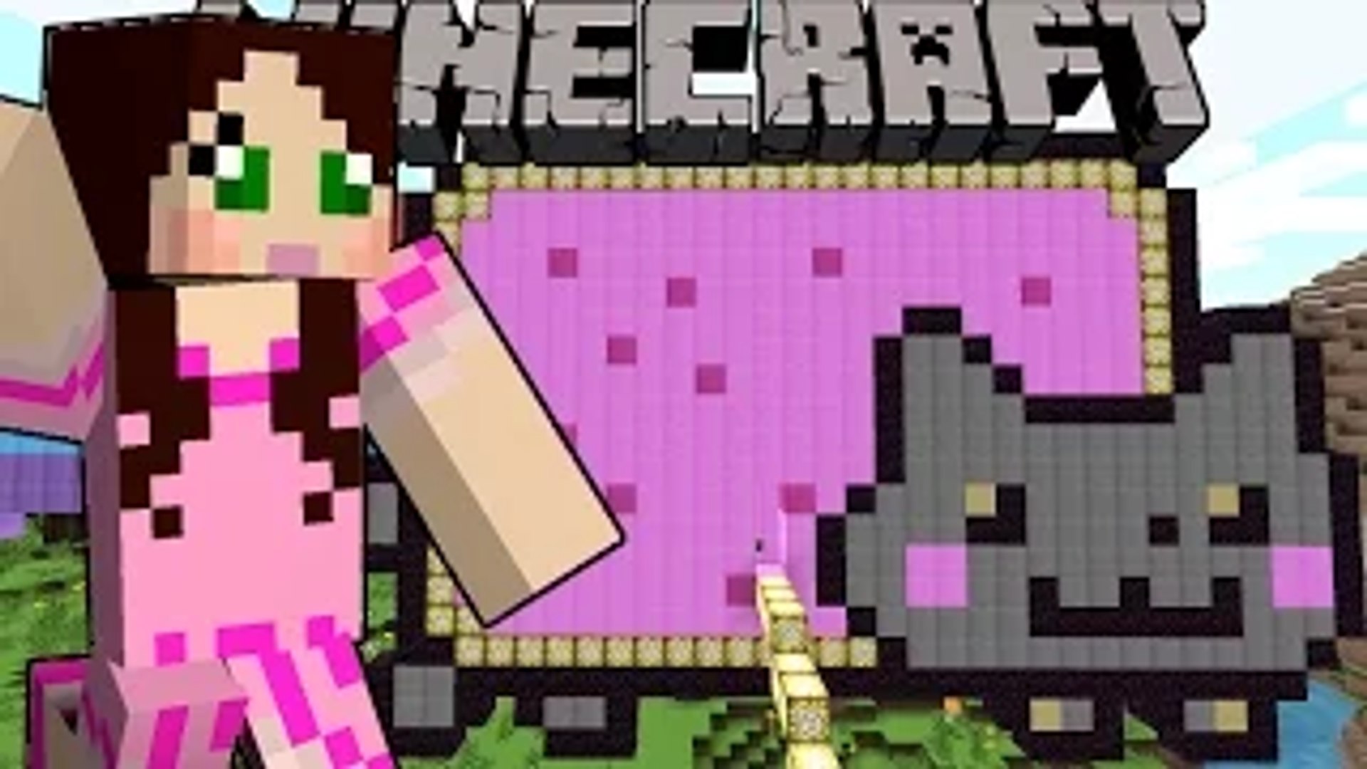 Nyan Cat Minecraft House