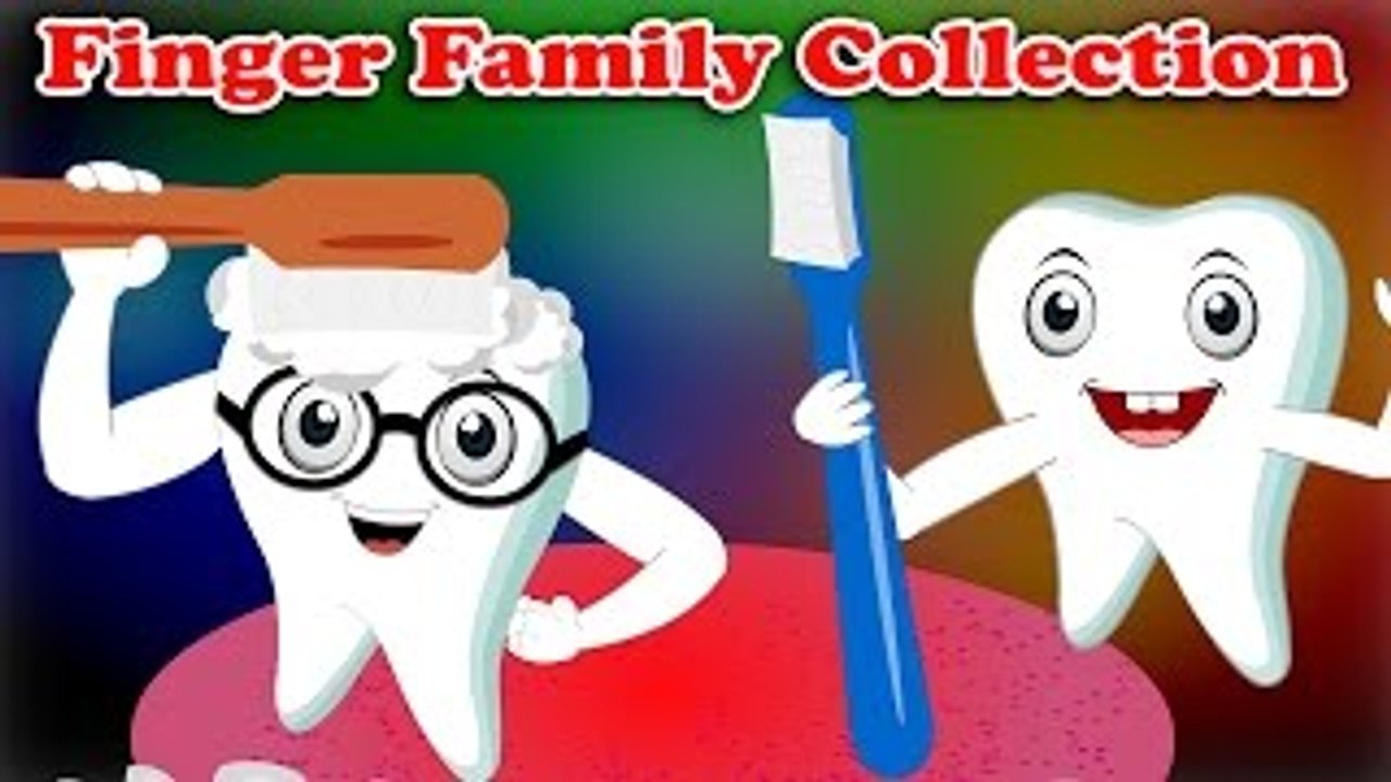 Funny Finger Family Teeth Family and Many more | Finger Family Songs ...