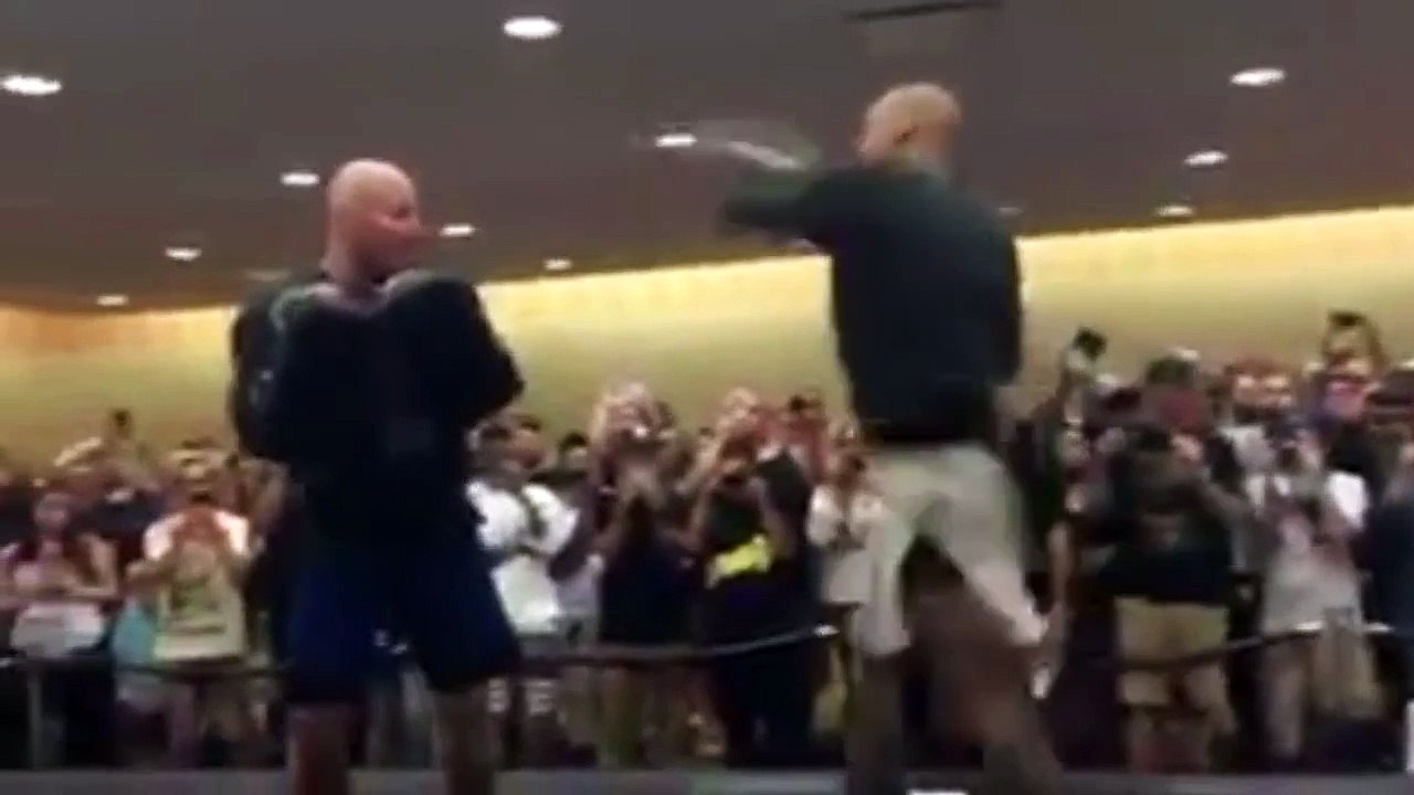 Donald Cowboy Cerrone In Beast Mode at UFC Open Workouts - video ...
