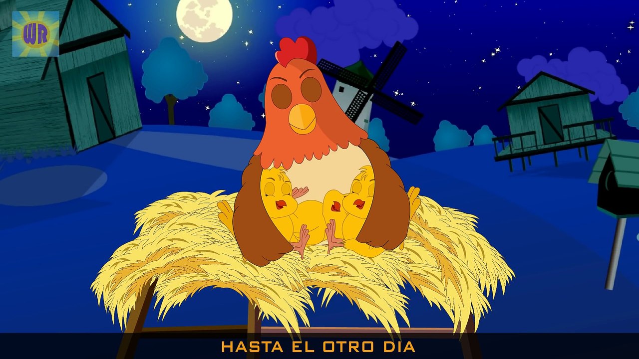 Los Pollitos Dicen con Letra Canción infantil Spanish Nursery Rhyme ...