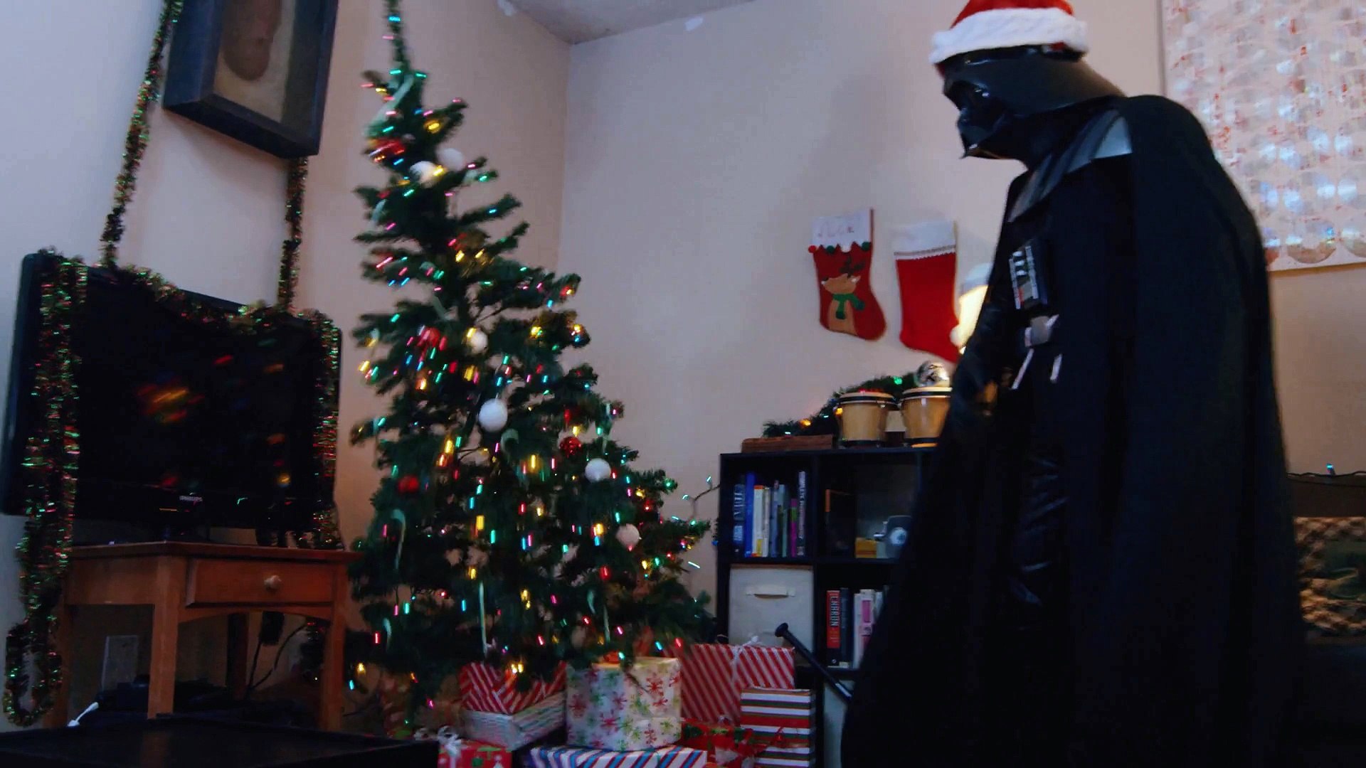 Darth Vader Christmas Wallpaper