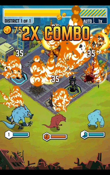 SMASH Monsters - City Rampage - Android and iOS gameplay PlayRawNow ...