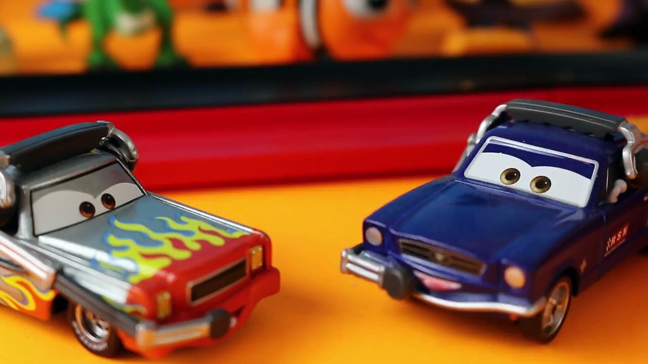 Disney Cars Rip Start Challenge Loop Toy with Riplash Lightning McQueen ...