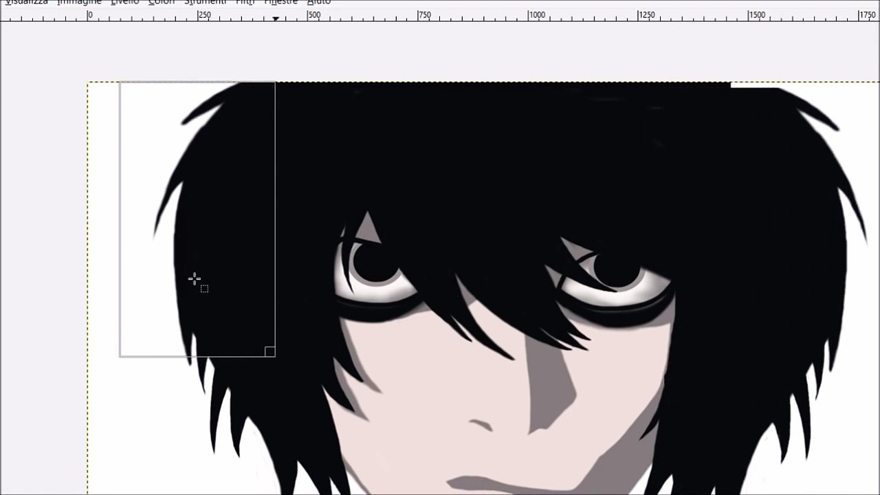 [LC] Speed Art: L / Elle - Death Note (By Chiara) - Dailymotion Video