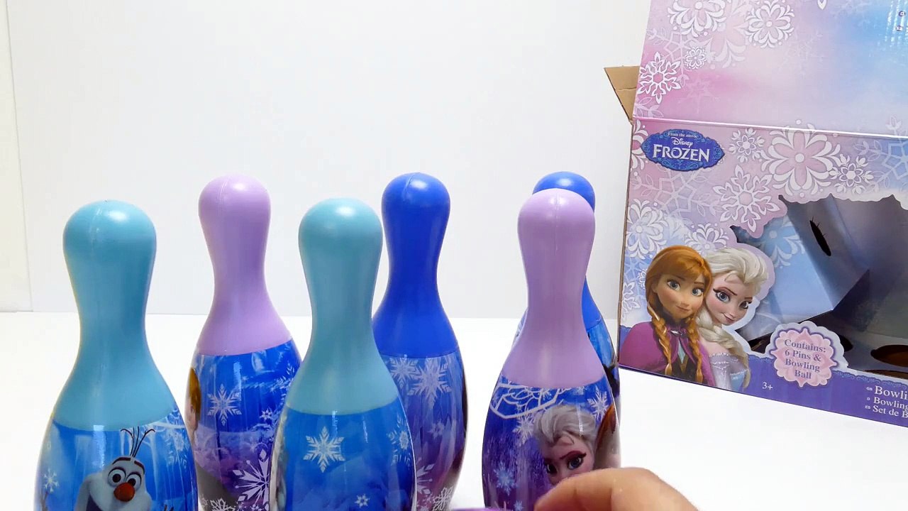 Elsa (Film Character) Disney FROZEN Bowling Set Elsa, Anna & Olaf Toys ...