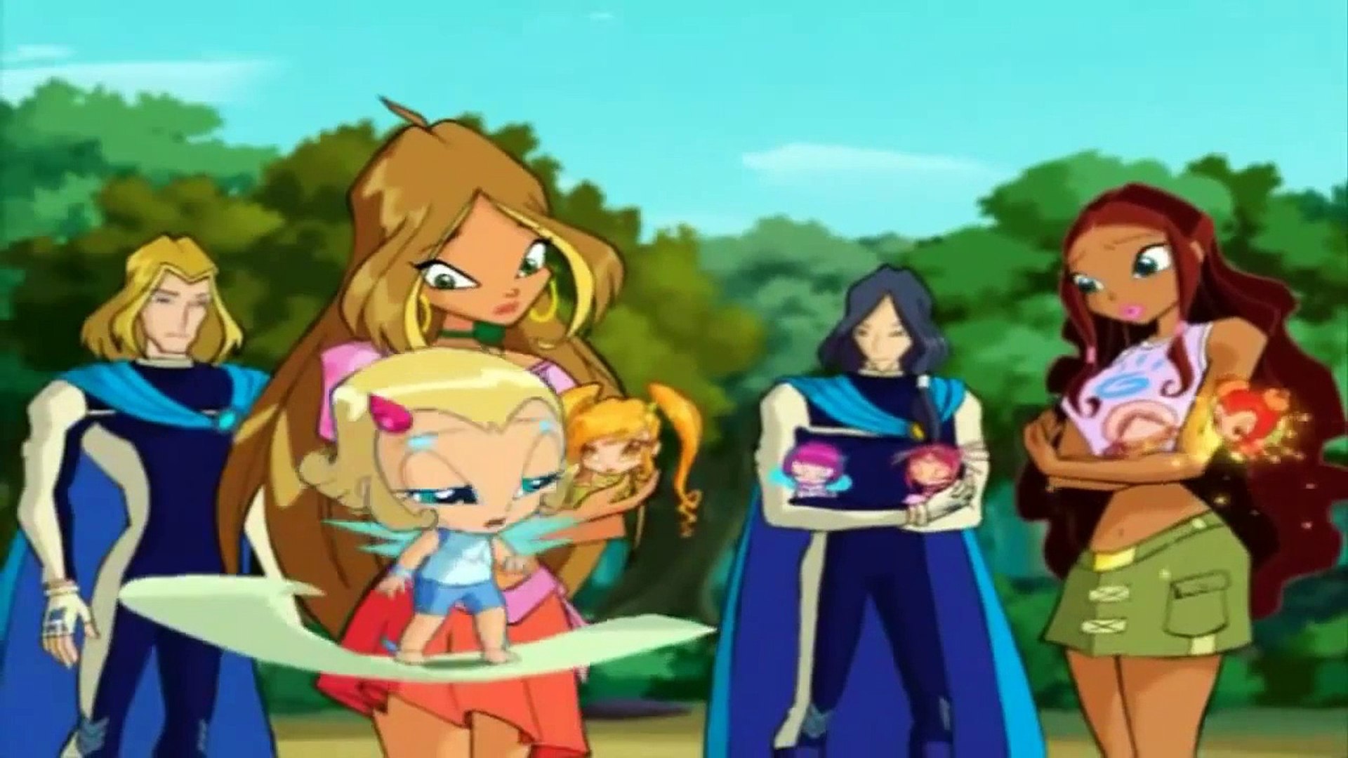 Winx Club Flora And Helia