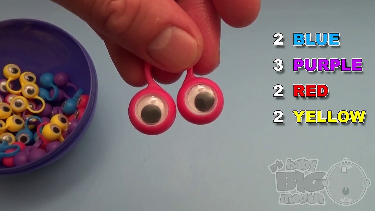 Learn Colours with Toy Googly Eyes! Fun Learning Contest! Part 2 ...