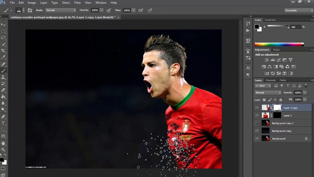 Photoshop Tutorial - Pixelation Effect (part 13) - video Dailymotion