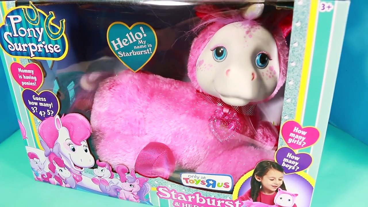 pony babies New PONY SURPRISE Unicorn Surprise Toys Pink Toys R Us Pony ...