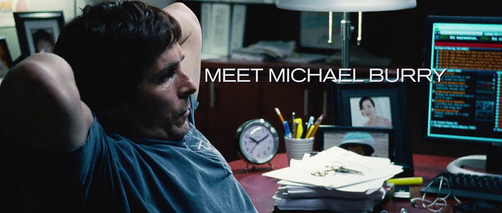 The Big Short Featurette - Meet Michael Burry (2015) - Christian Bale ...
