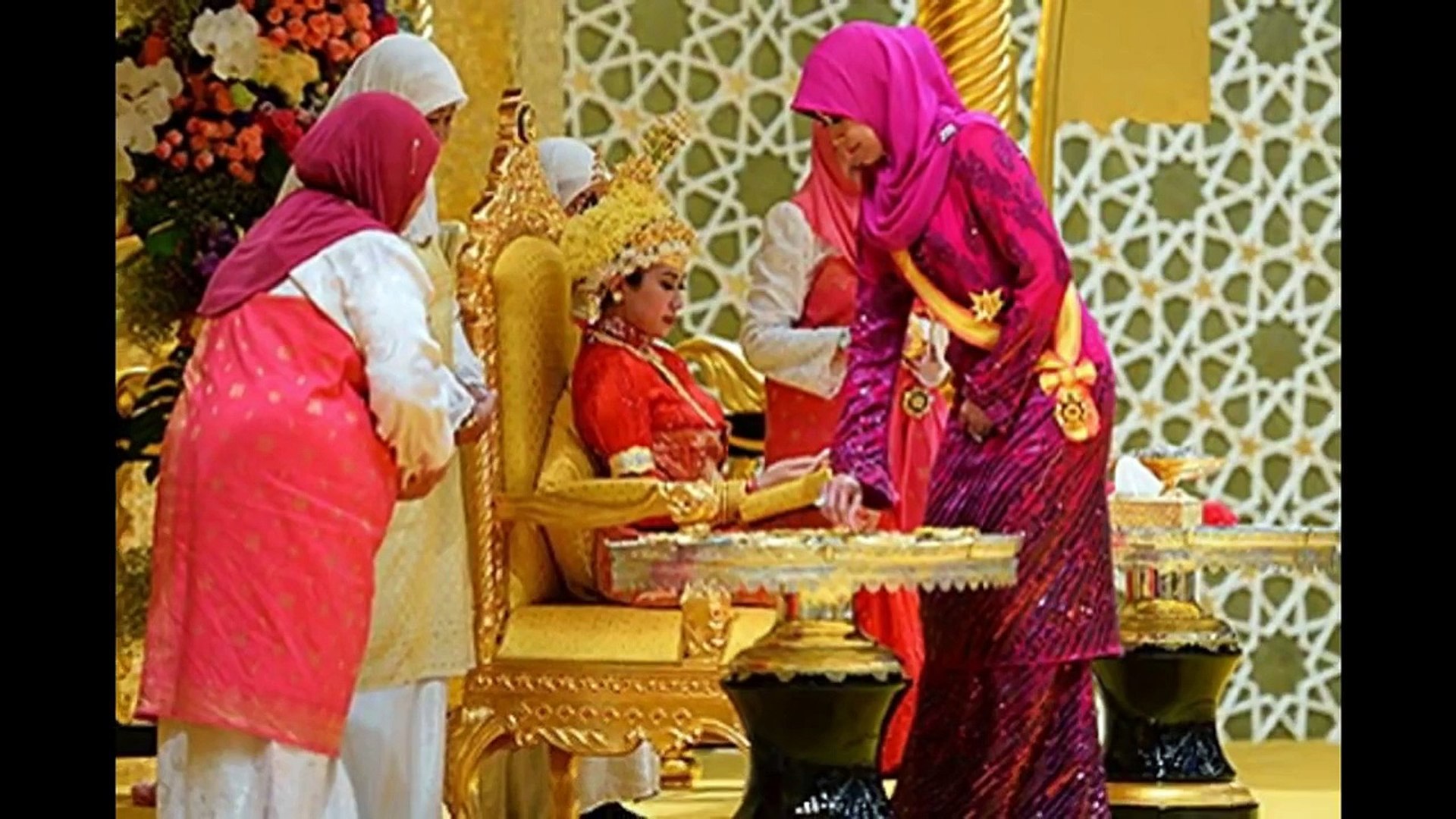 Prince Abdul Malik Wedding Gold, Diamonds, Emeralds – Royal Wedding