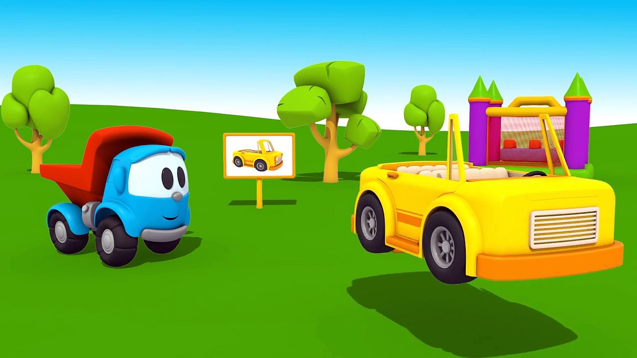 Leo Junior und das Cabrio | 3D Cartoon für Kinder in deutsch ...