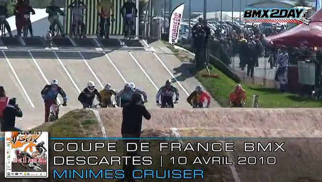 2010 FFC BMX - COUPE DE FRANCE - DESCARTES - Cruiser_Minimes - Vidéo ...