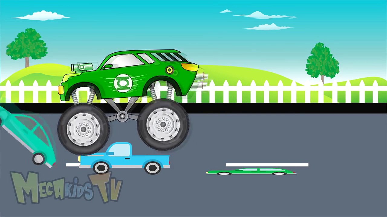 Truck Compilation 2 - Monster Trucks For Children - Mega Kids Tv ...
