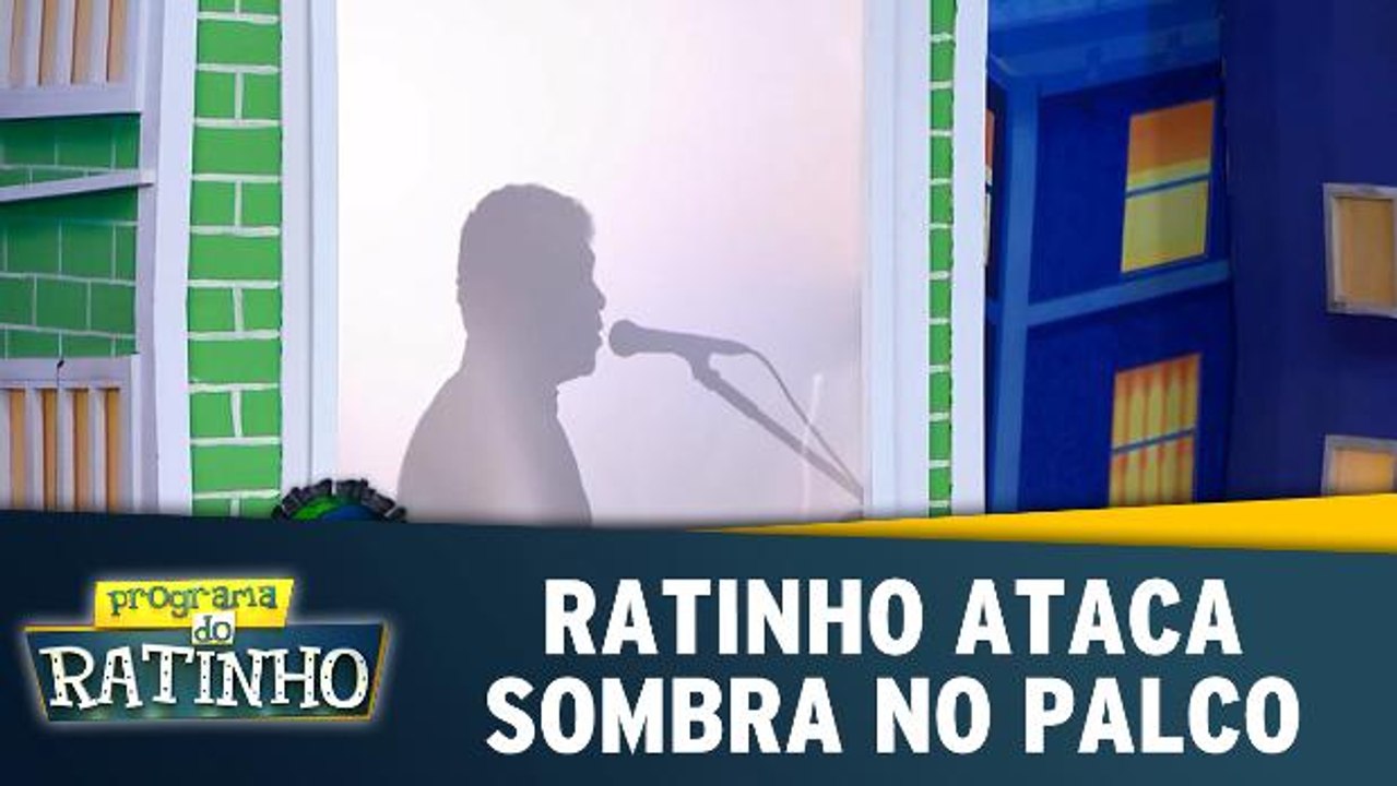 Ratinho ataca o locutor Sombra no palco - Vídeo Dailymotion