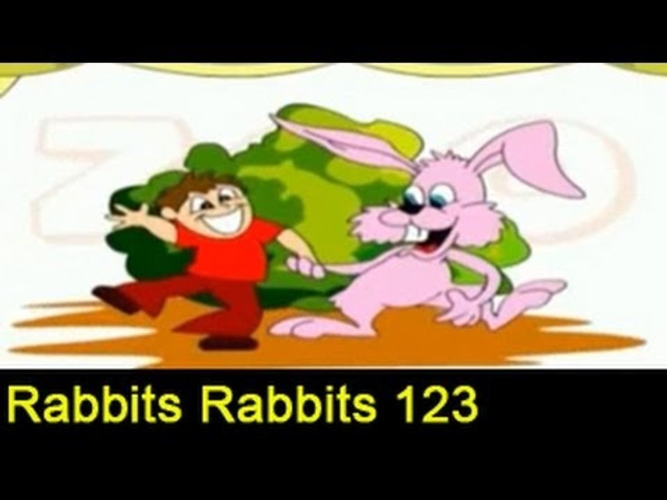 Rabbits Rabbits 123 | Animated Rhymes for Children - video Dailymotion